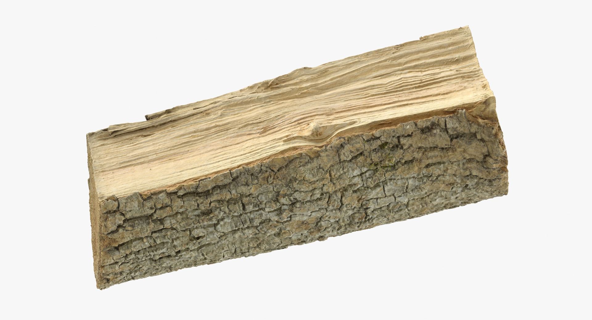 Wooden Log 02 3D Model - TurboSquid 1528608