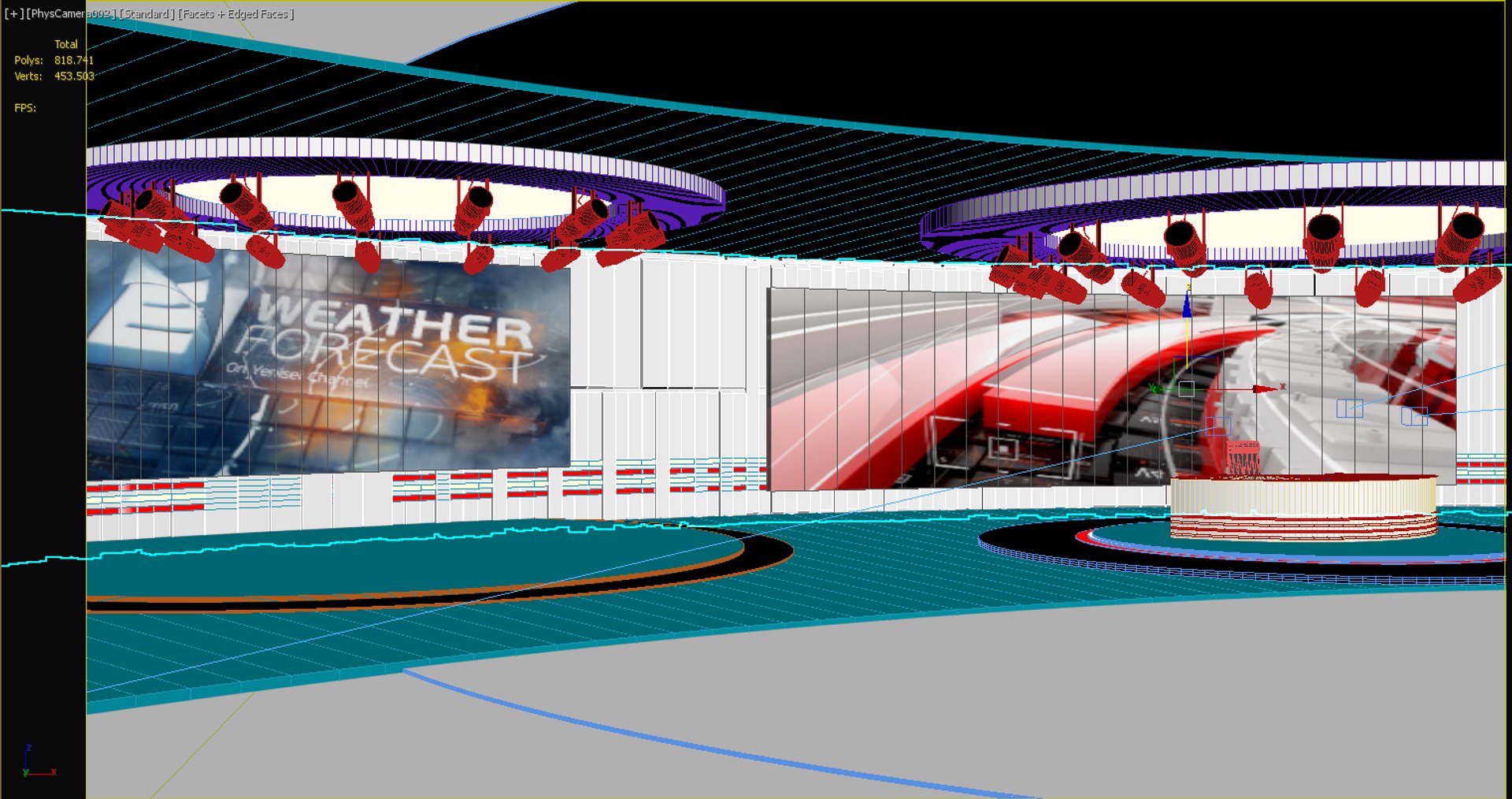 3D Virtual Set News Studio - TurboSquid 1464677