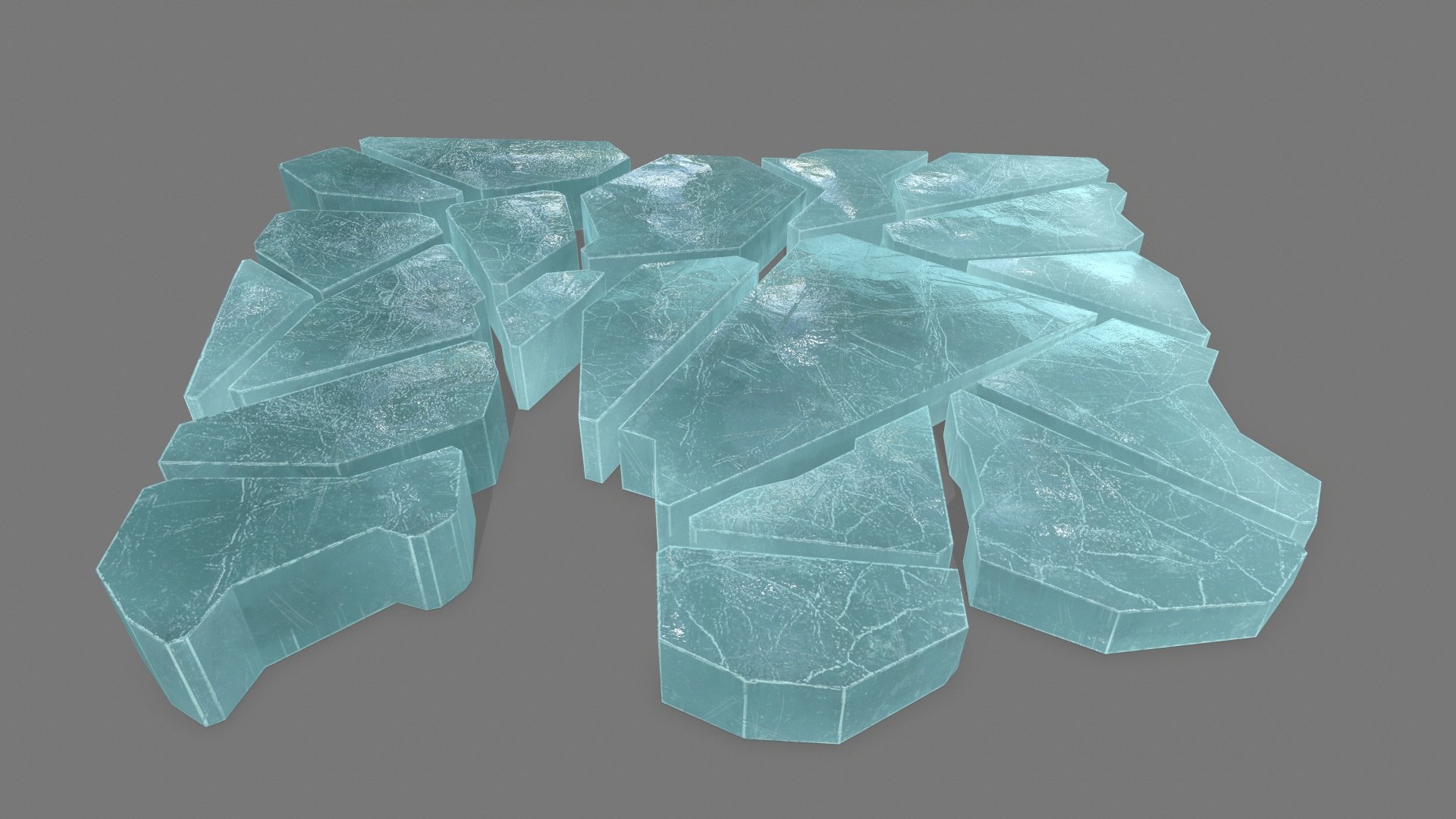 3D Model Ice - TurboSquid 1557881
