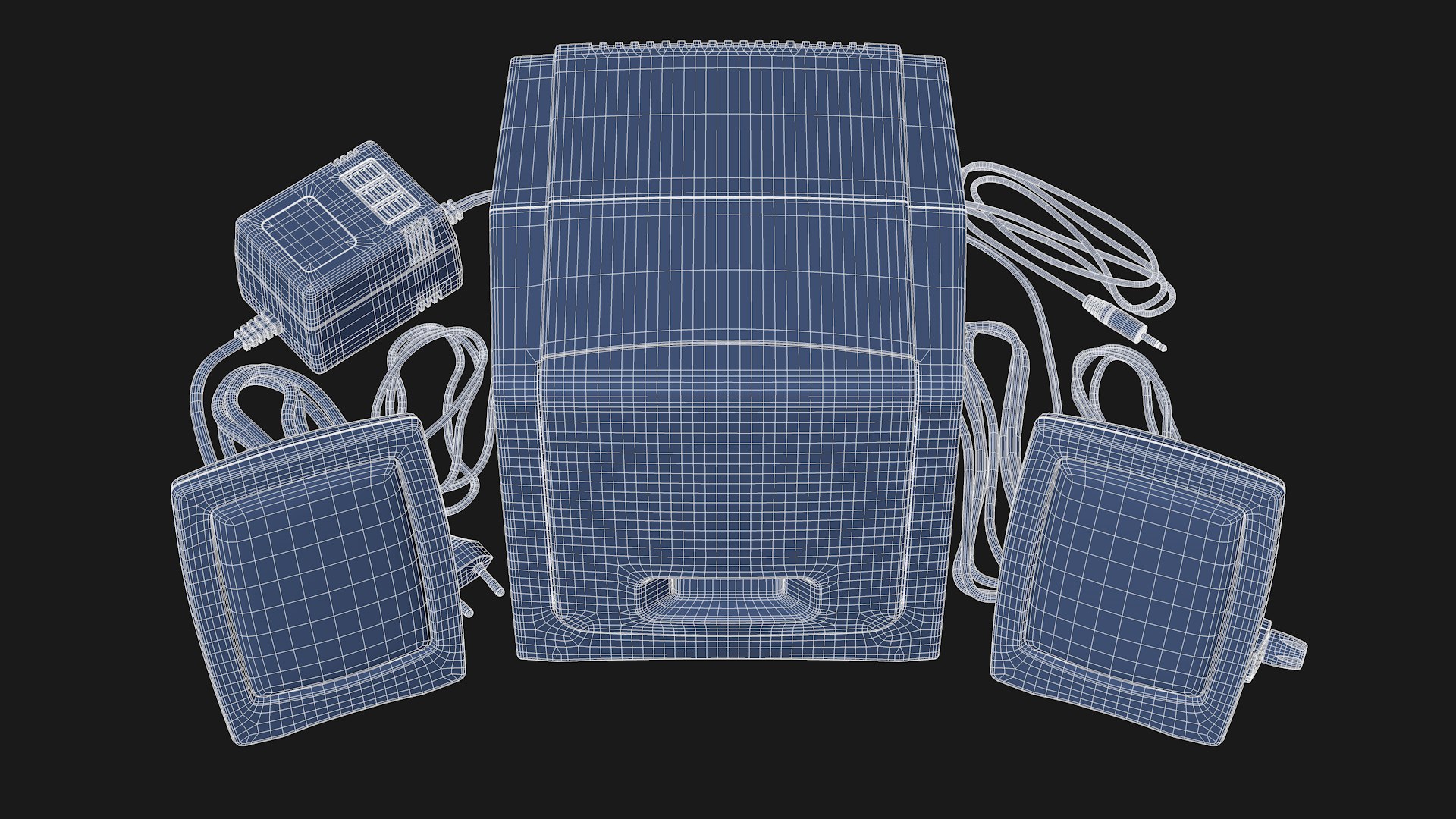 3D Computer Speakers - Creative SoundWorks Slim500 model - TurboSquid 1765497