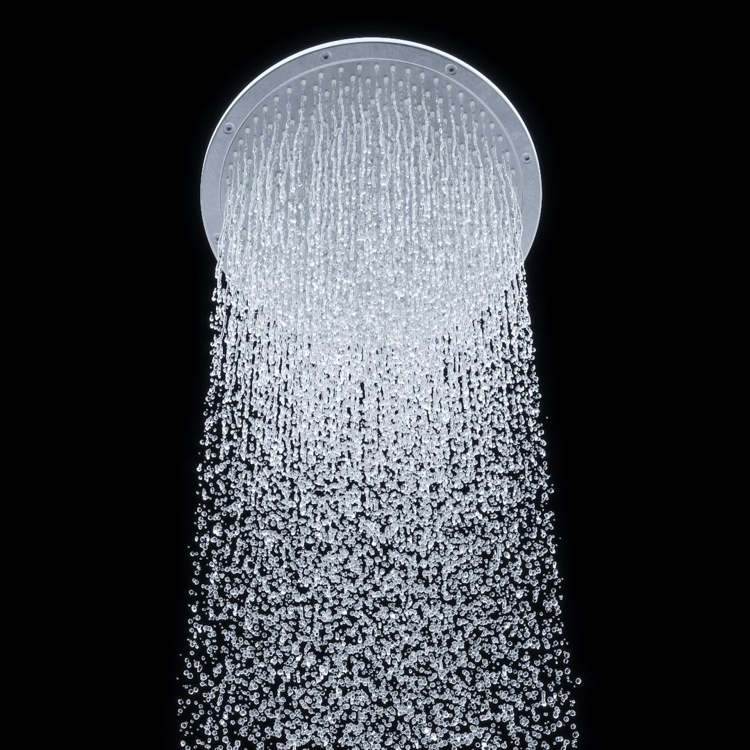 3D Ceiling Round Shower Axor - TurboSquid 1882878