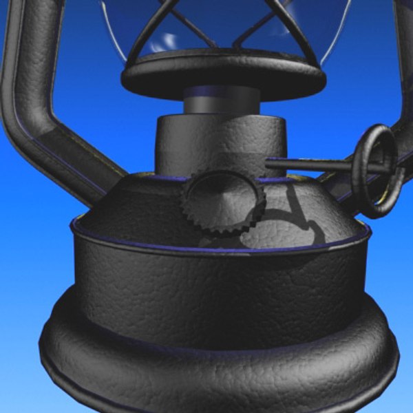 free lantern old 3d model