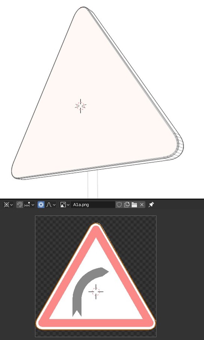 Road Sign French - Signalisation Routiere De France 3D - TurboSquid 2004876