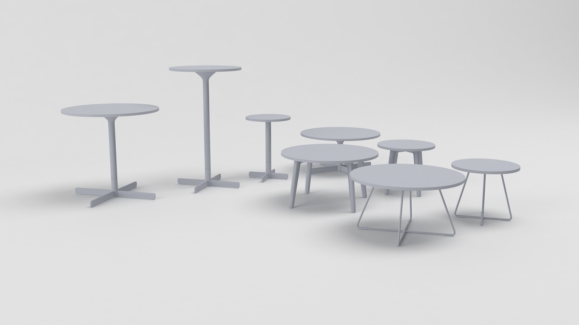 Hendrix Coffee Table 3D Model - TurboSquid 1815311