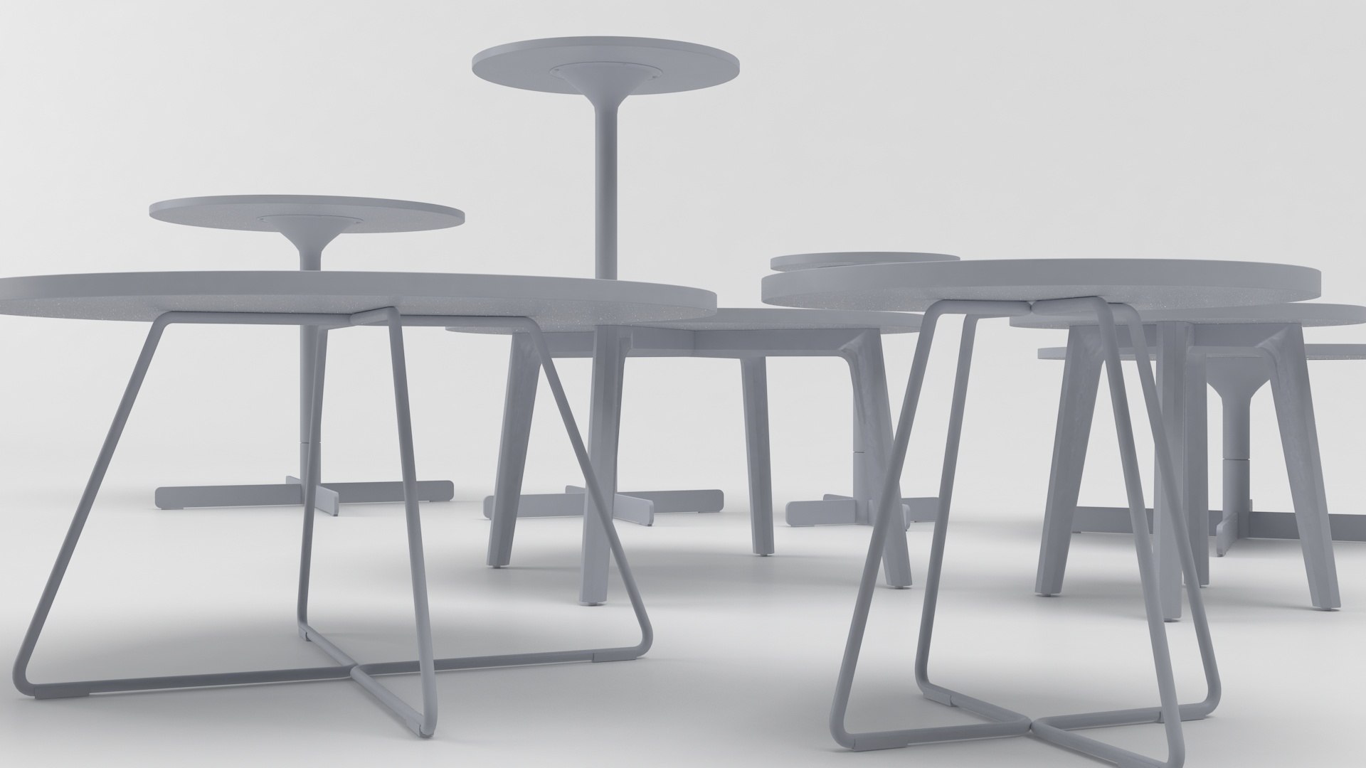 Hendrix Coffee Table 3D Model - TurboSquid 1815311