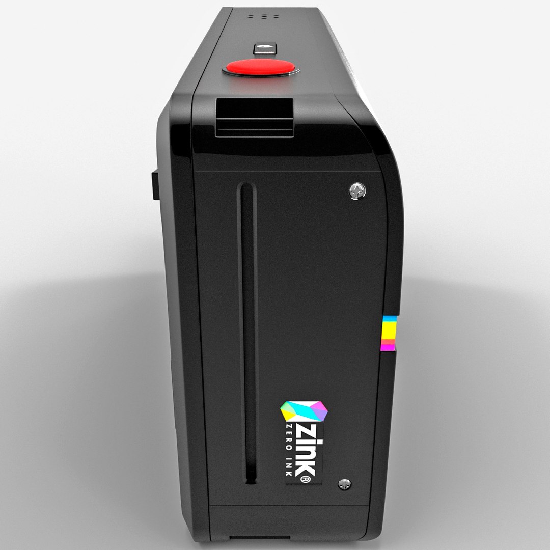 3d Digital Print Camera Polaroid Model