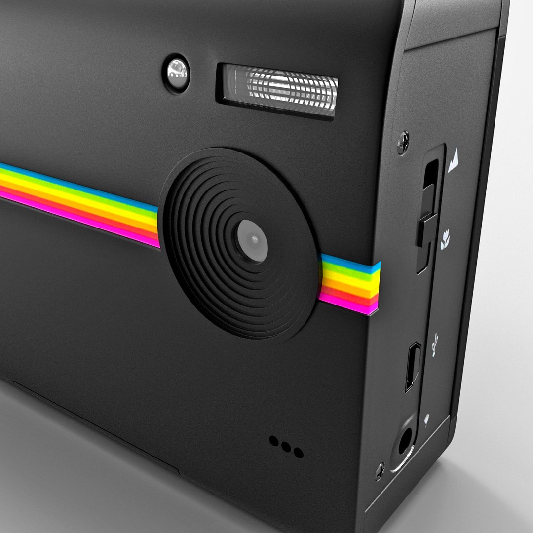 3d Digital Print Camera Polaroid Model