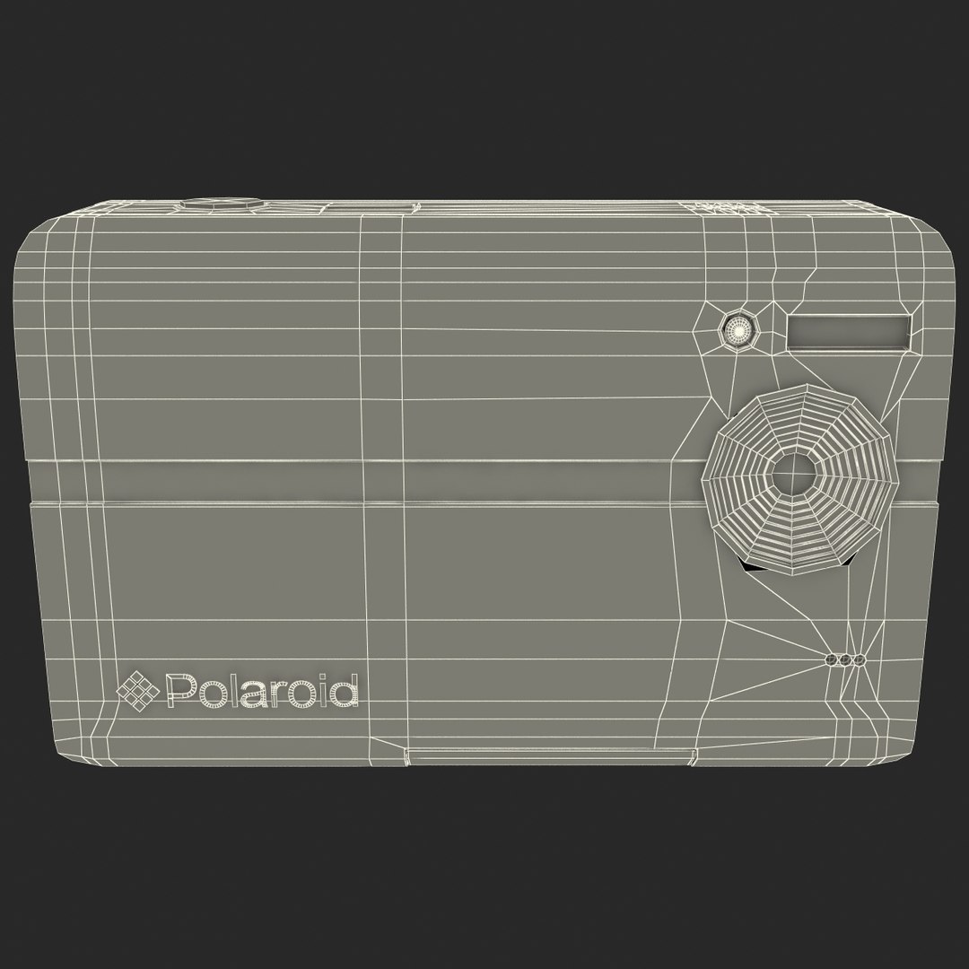 3d Digital Print Camera Polaroid Model