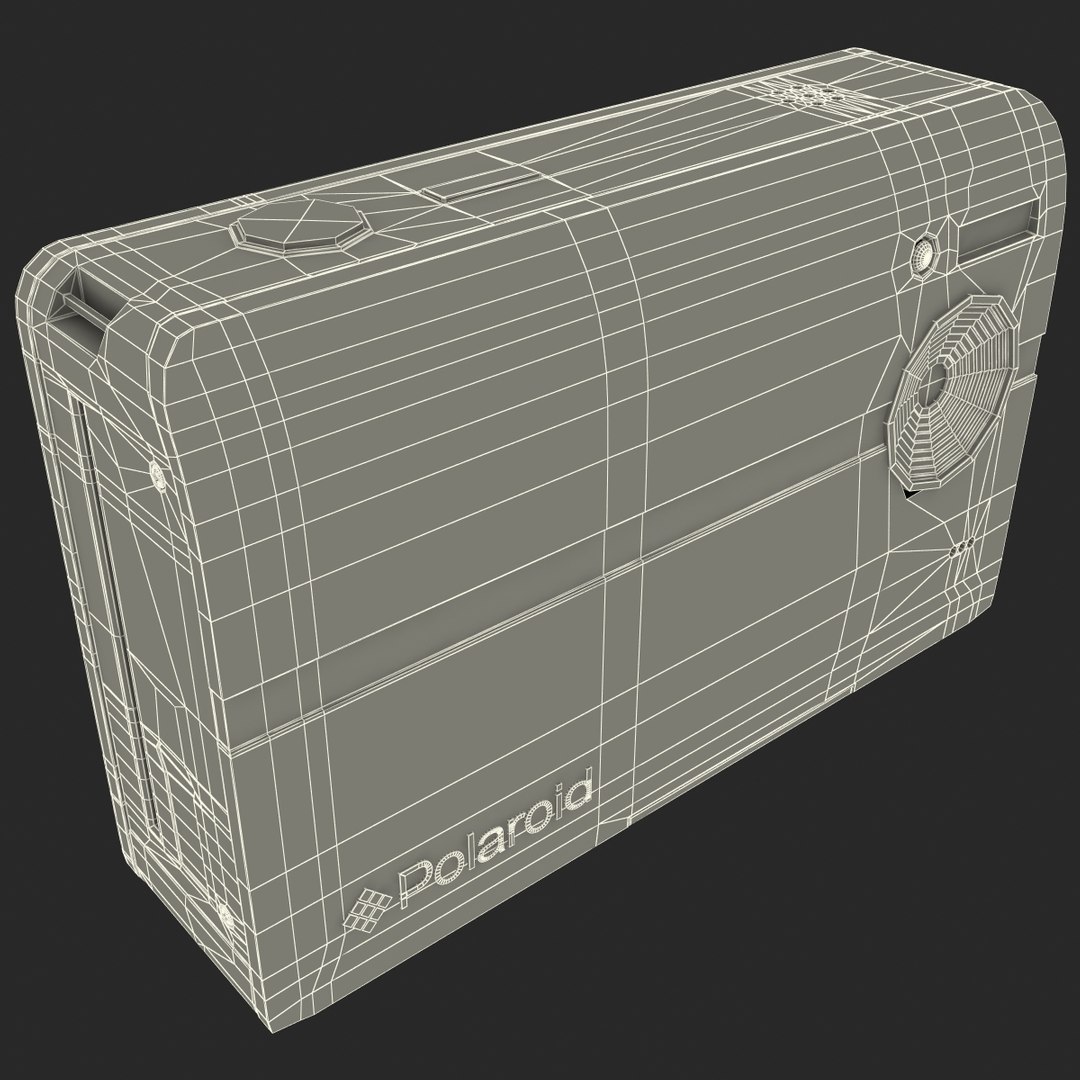 3d Digital Print Camera Polaroid Model