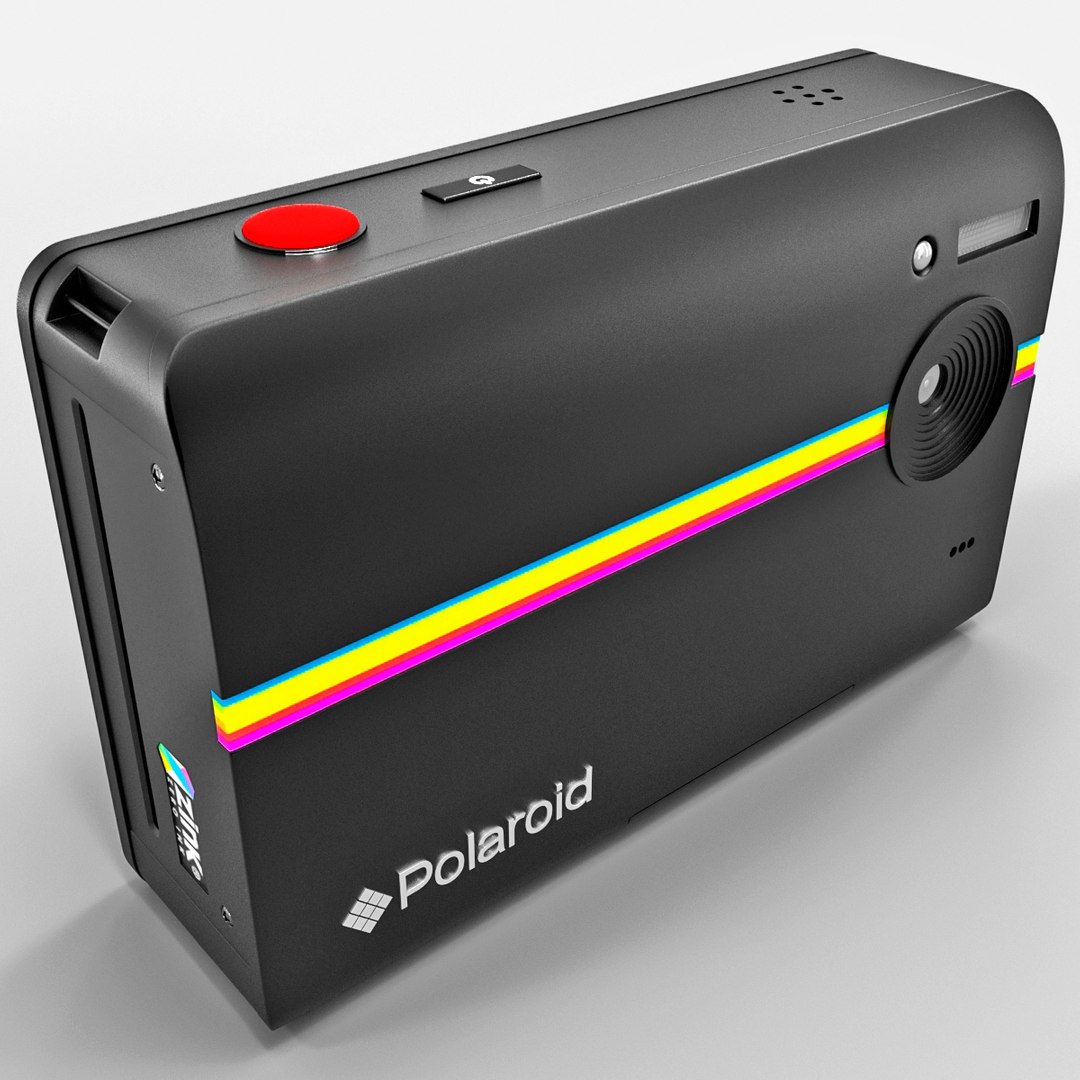3d Digital Print Camera Polaroid Model