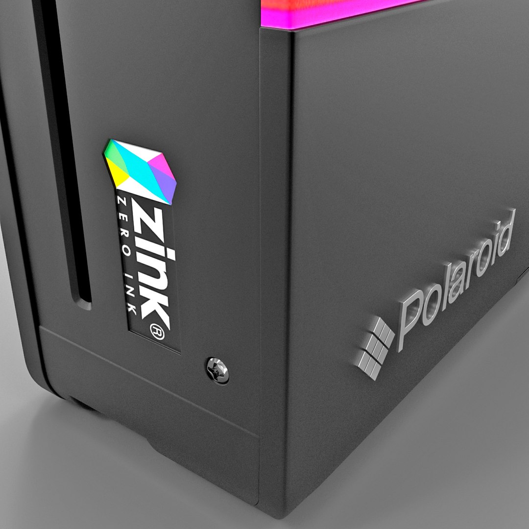 3d Digital Print Camera Polaroid Model