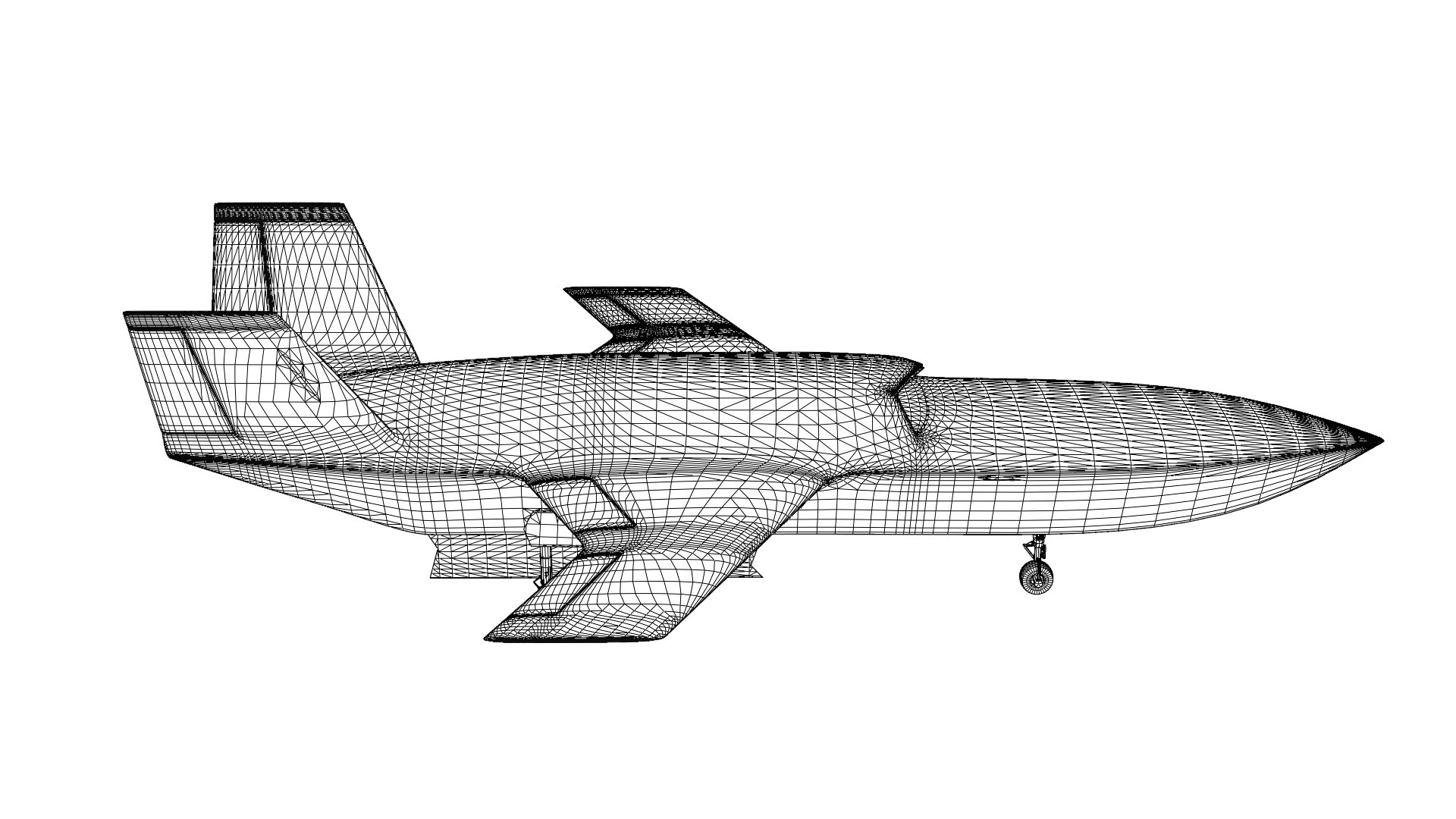 3D Unmanned Aircraft KUS-LW - TurboSquid 2217868