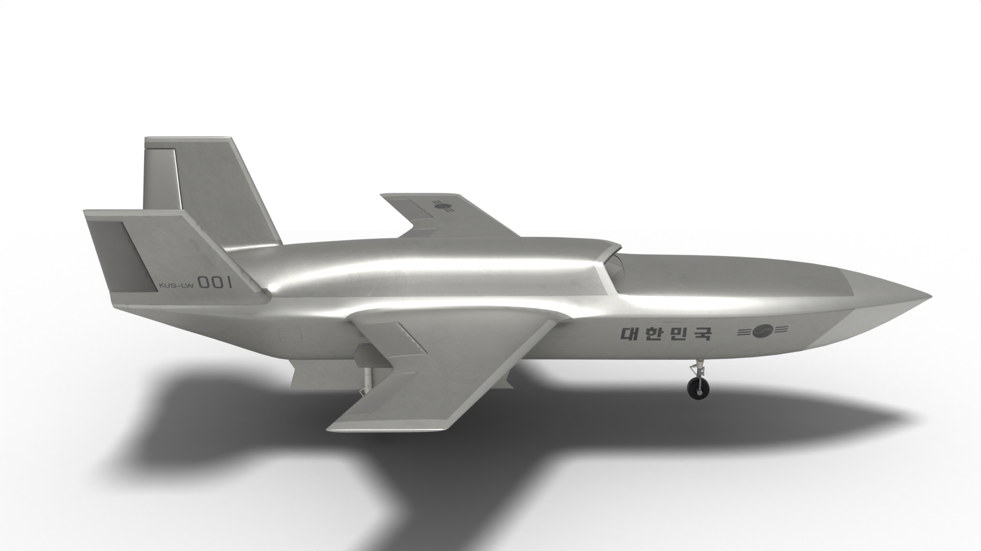 3D Unmanned Aircraft KUS-LW - TurboSquid 2217868