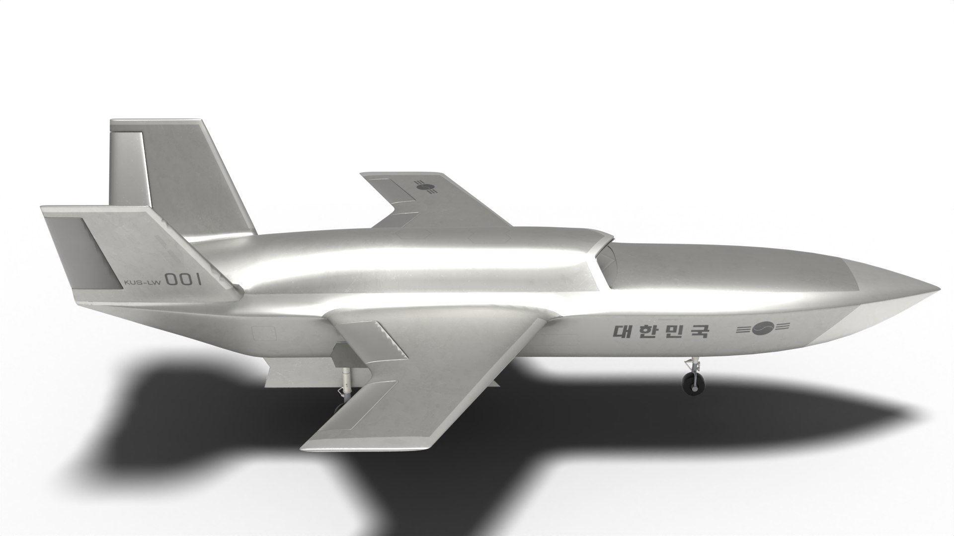 3D Unmanned Aircraft KUS-LW - TurboSquid 2217868