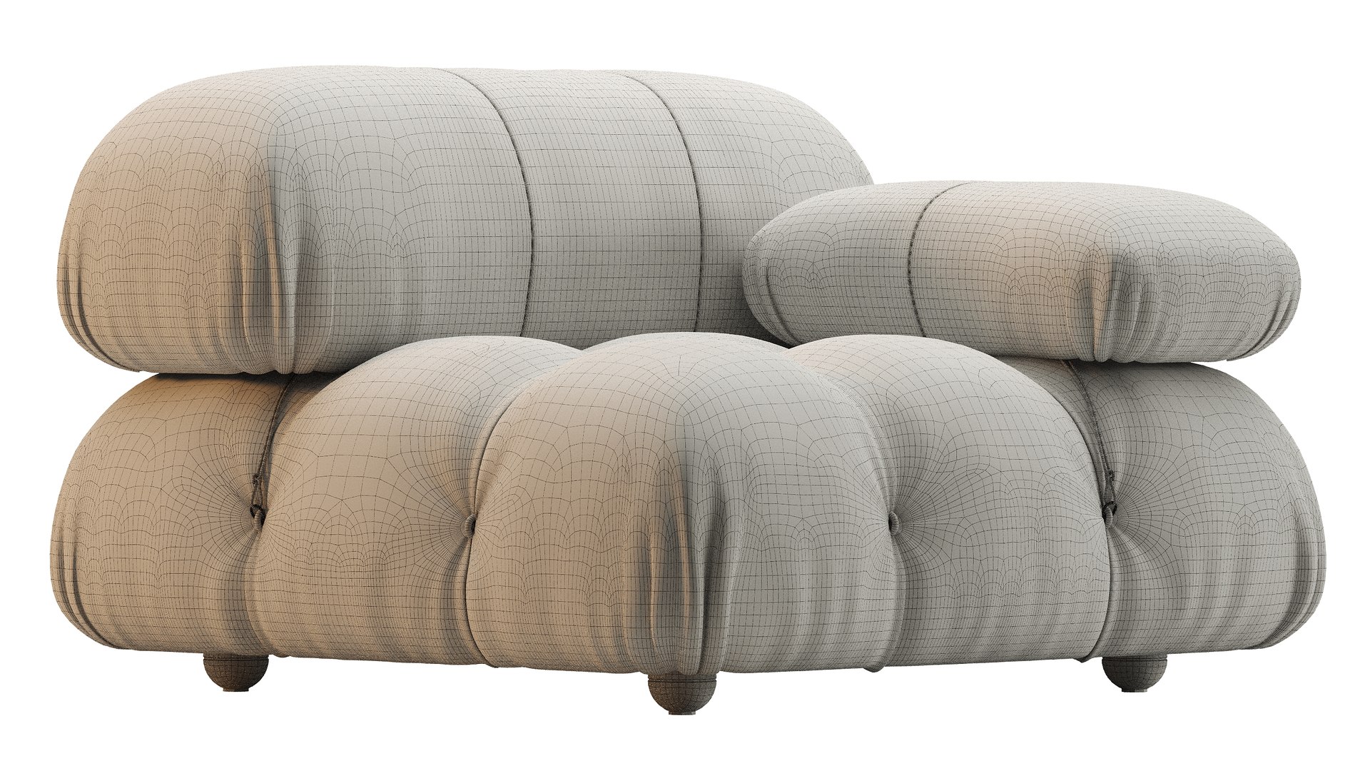 Bb Italia Camaleonda Armchair 3D Model - TurboSquid 2424544