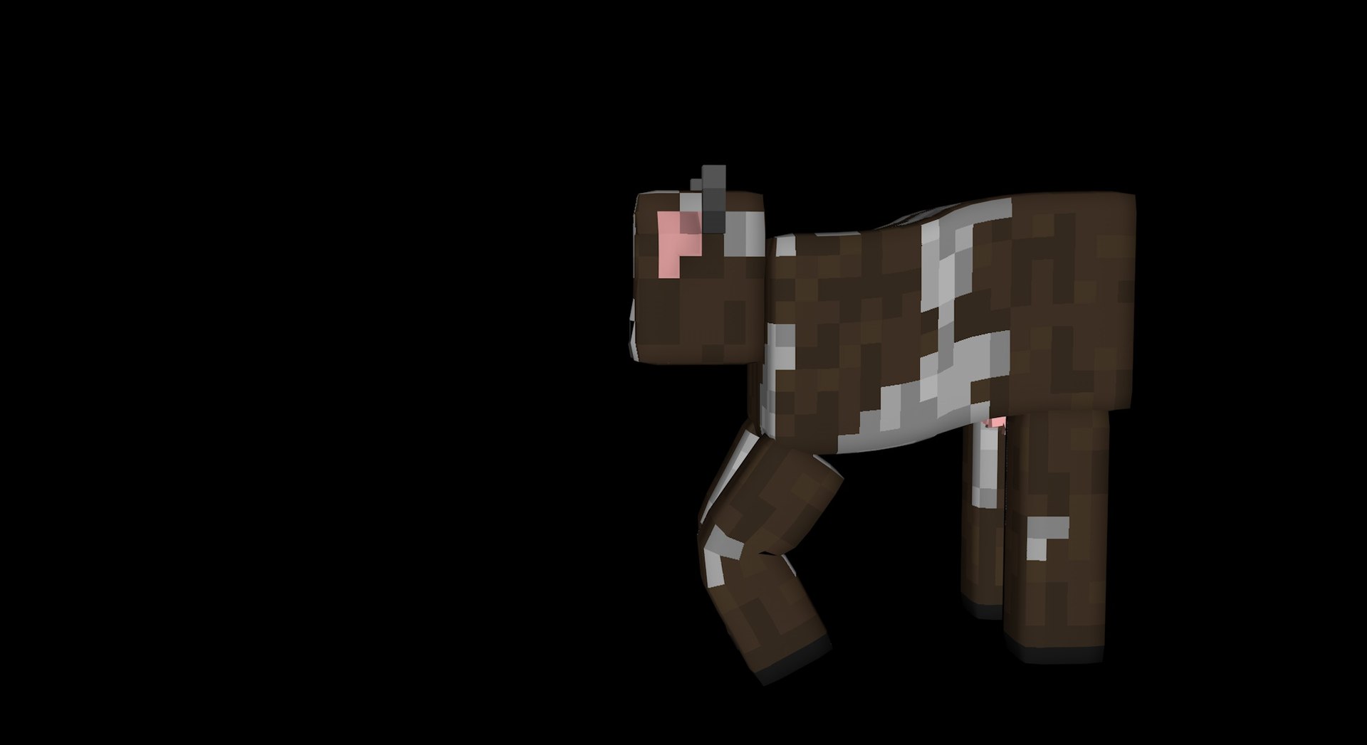 3d Cow Rig