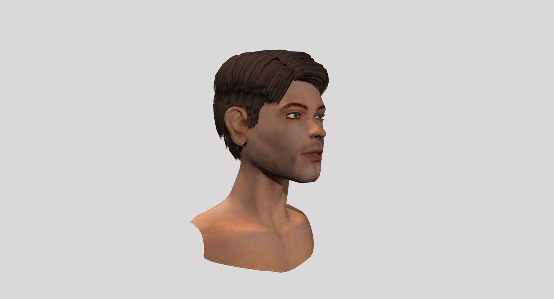 X Male Head 03
