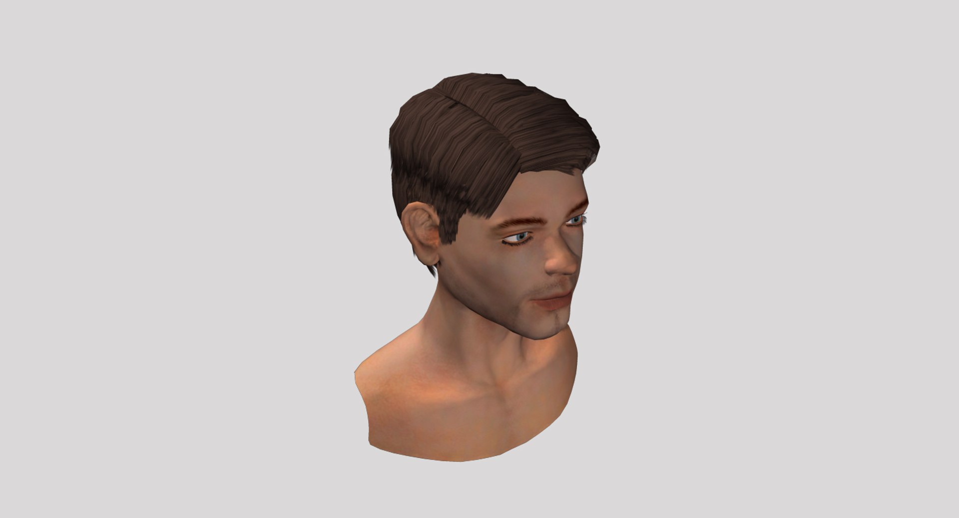 X Male Head 03