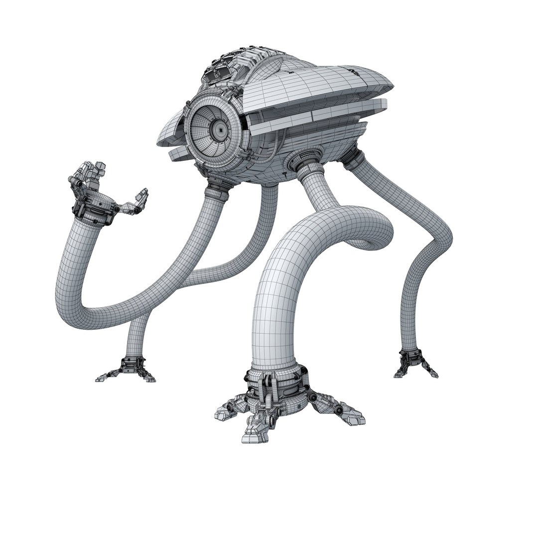 OCTOPUS ROBOT MECH 3D Model - TurboSquid 2030177