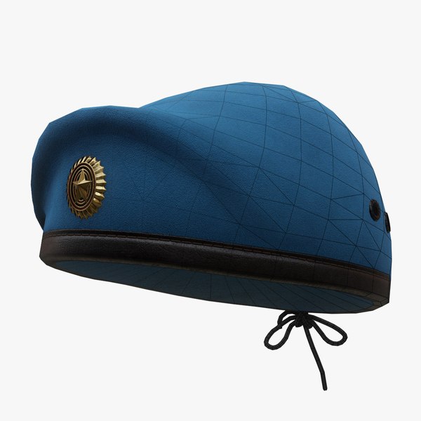 Beret 3D model - TurboSquid 1834800