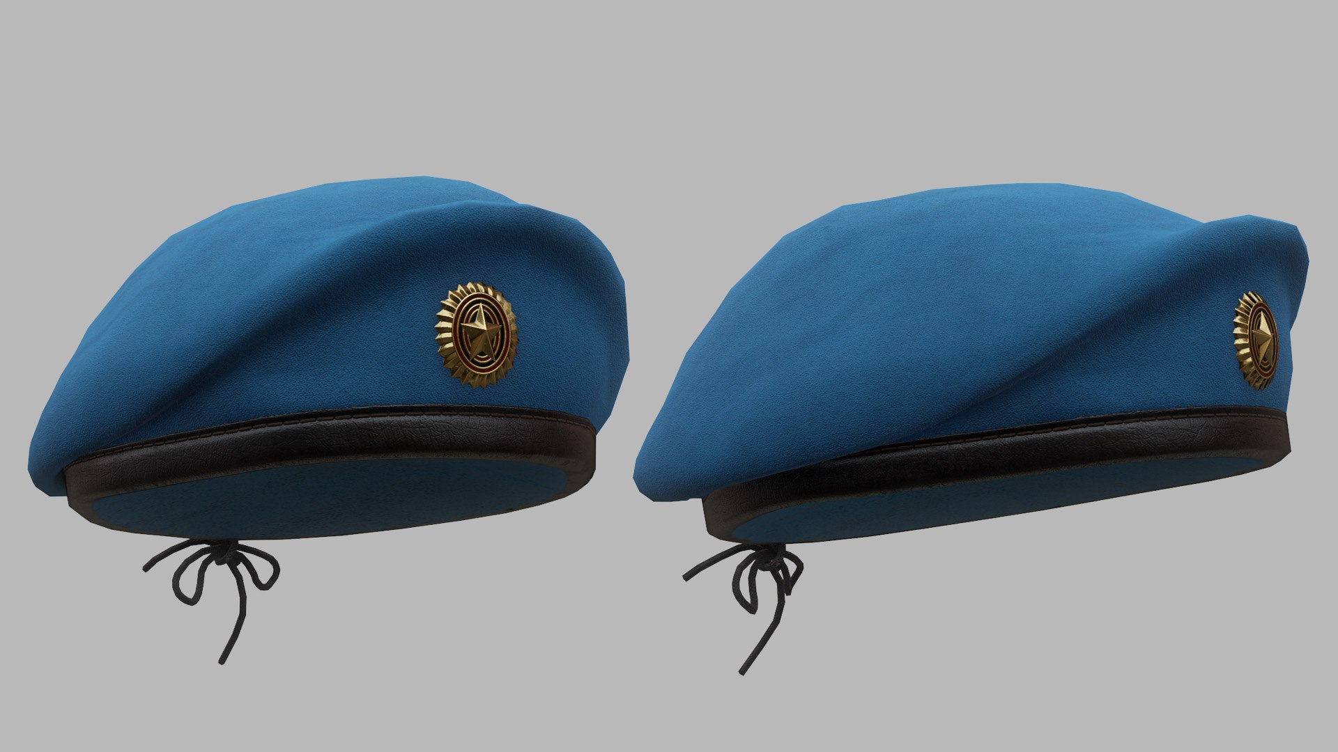 Beret 3D Model - TurboSquid 1834800