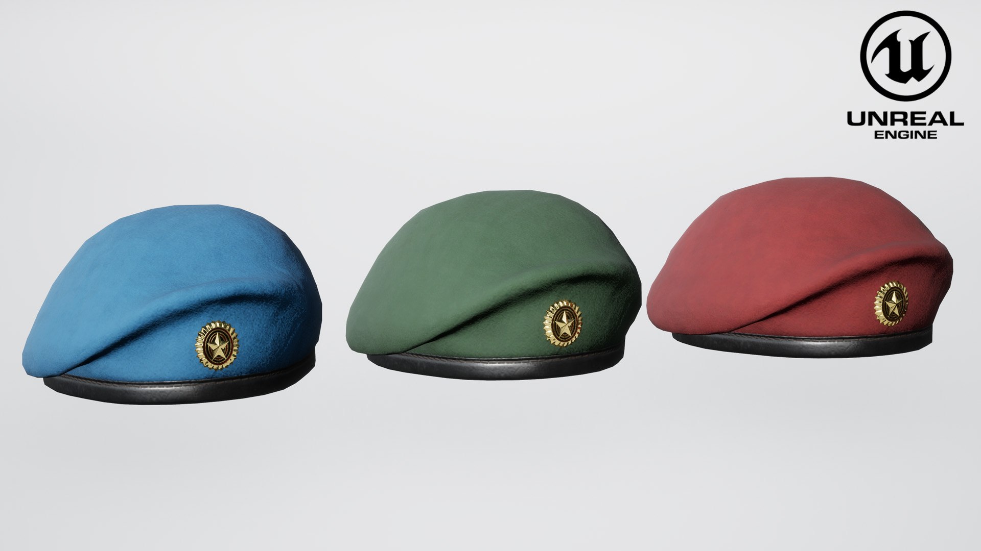 Beret 3D Model - TurboSquid 1834800