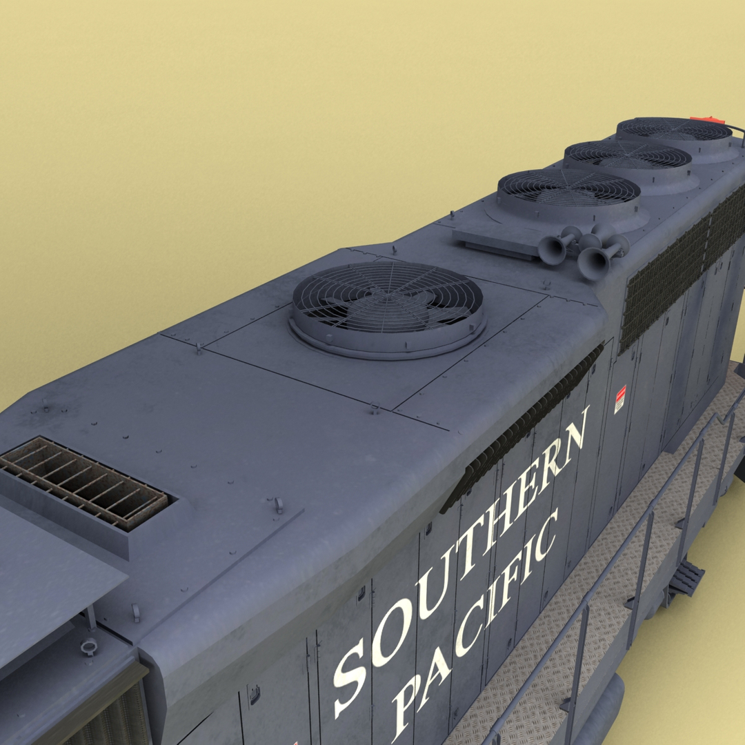 emd gp40-2 railroad engines max