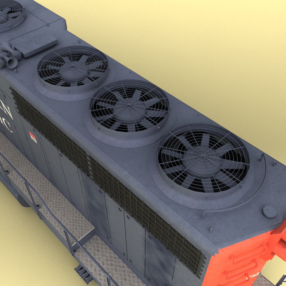 emd gp40-2 railroad engines max