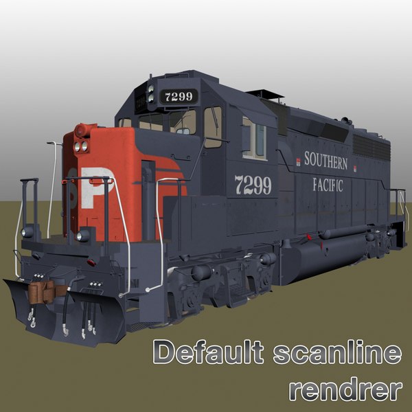 emd gp40-2 railroad engines max