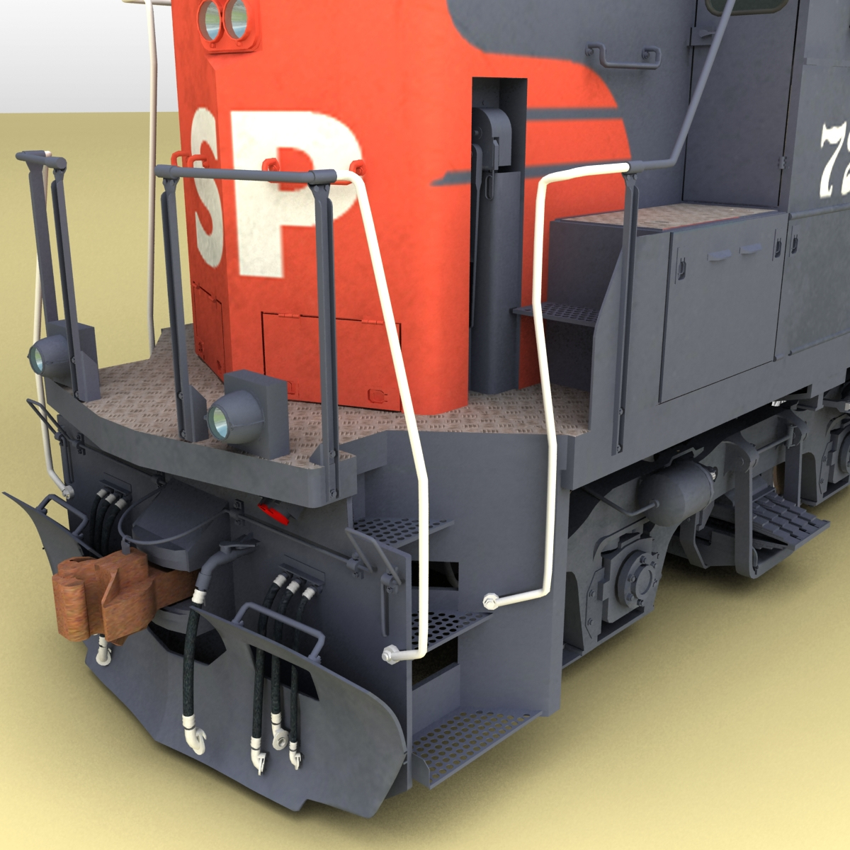 emd gp40-2 railroad engines max