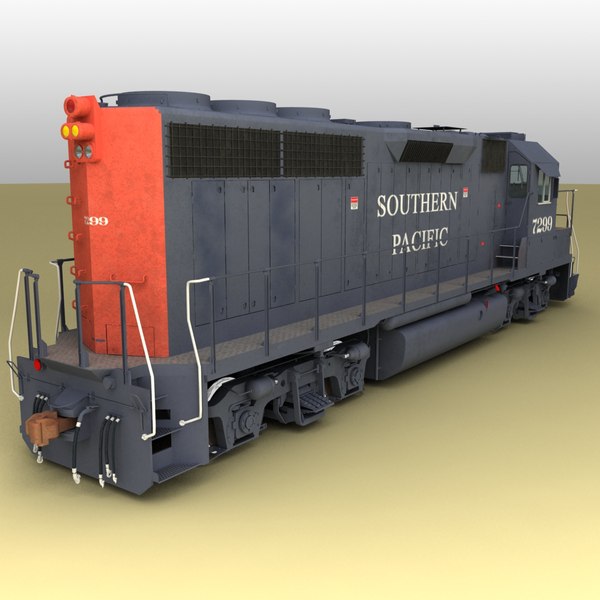 emd gp40-2 railroad engines max