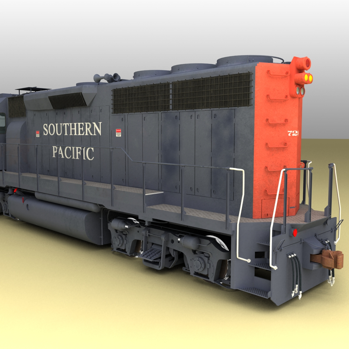 emd gp40-2 railroad engines max