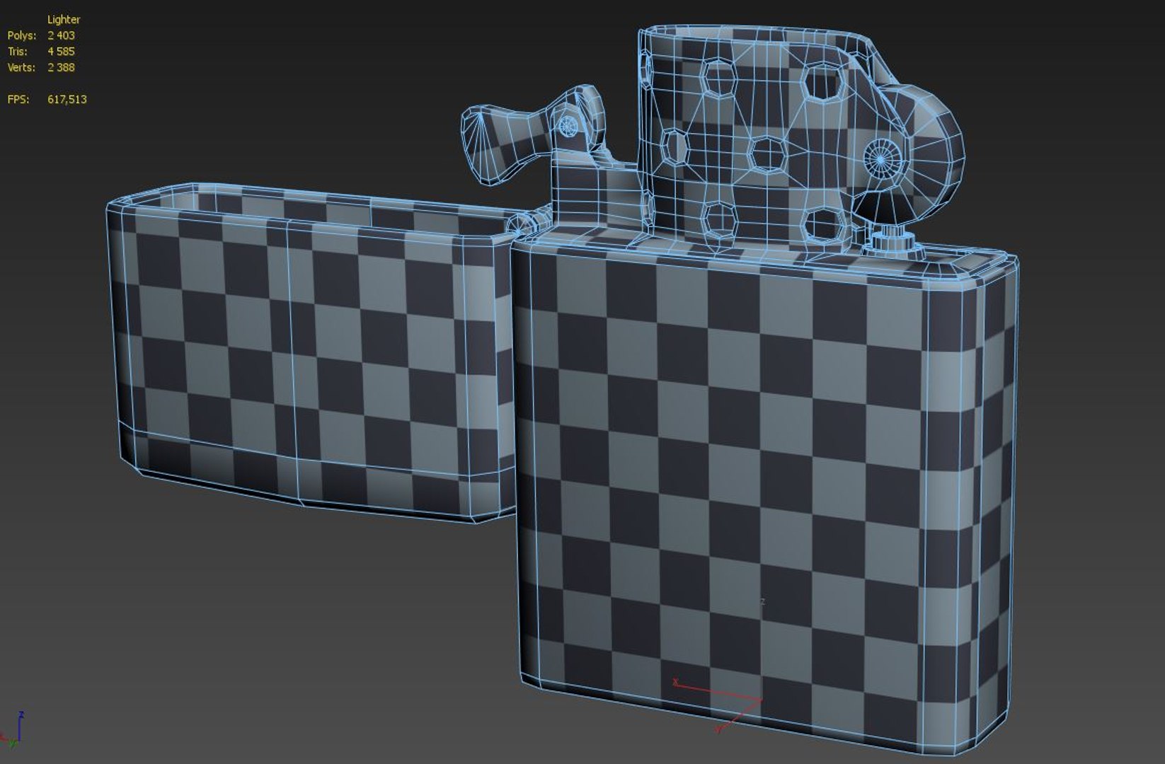 3D Model Realistic Lighter Zippo - - TurboSquid 1441218