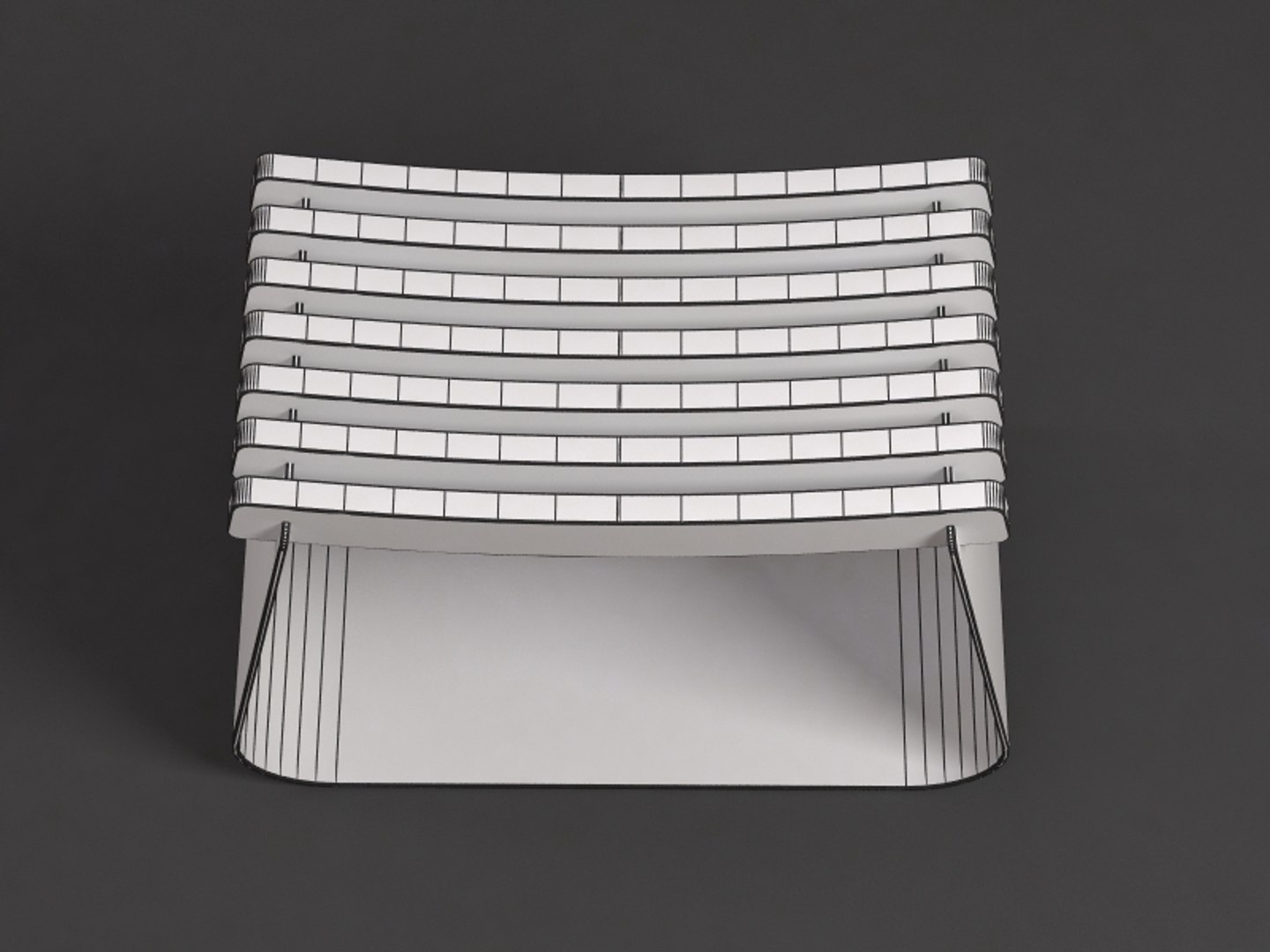 3d model henri stool
