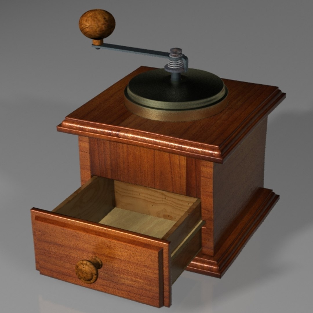 Retro Grinder Model - TurboSquid 1313349