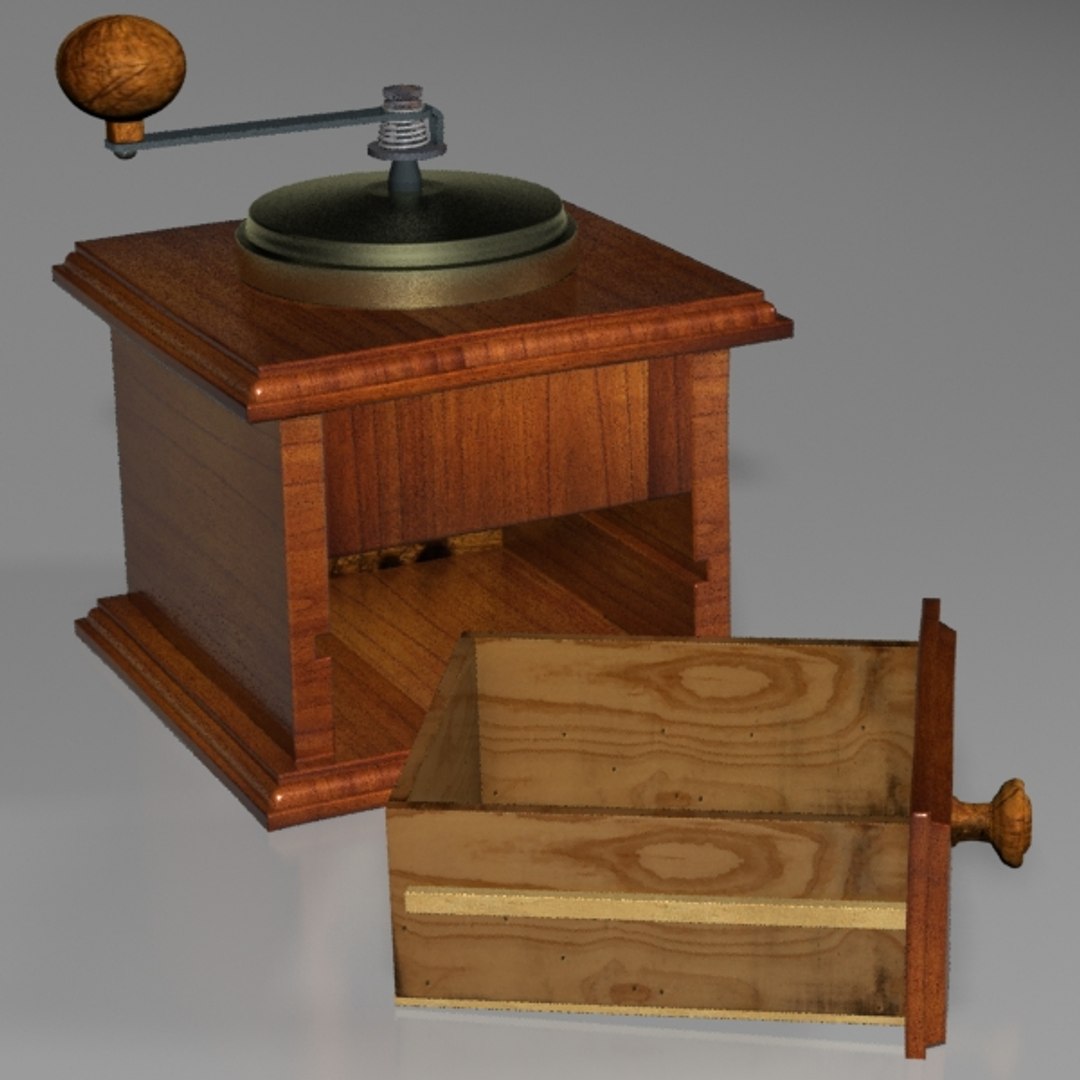 Retro Grinder Model - TurboSquid 1313349