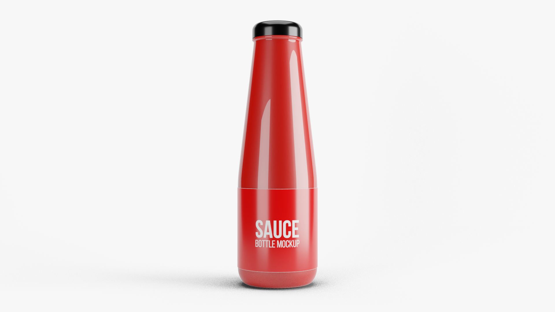 Sauce Bottle 3D Model - TurboSquid 1659475