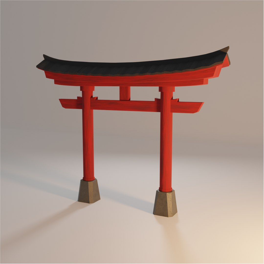 Torii Gate Model - TurboSquid 2157241