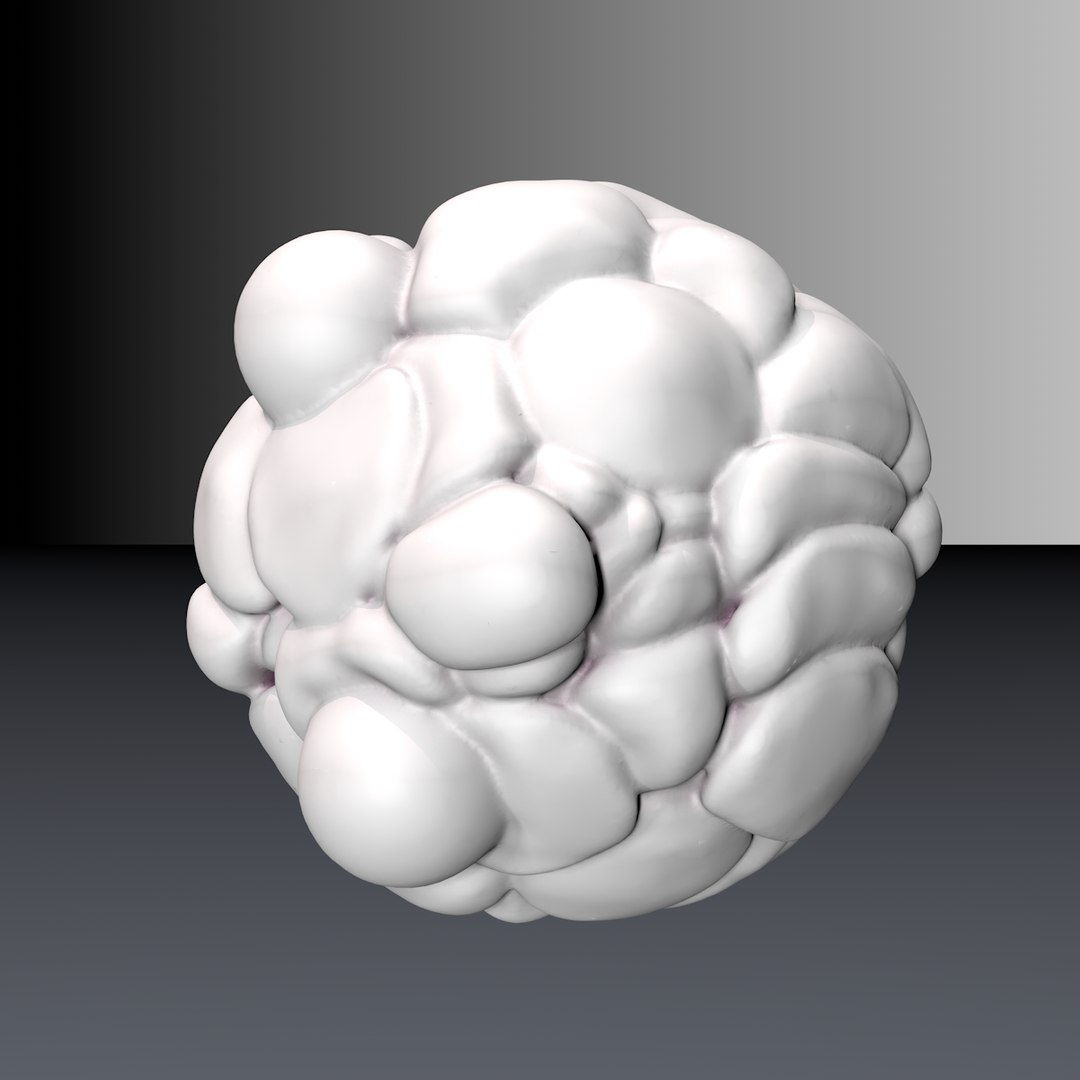 3D Model Larger Cluster Cells - TurboSquid 1400954