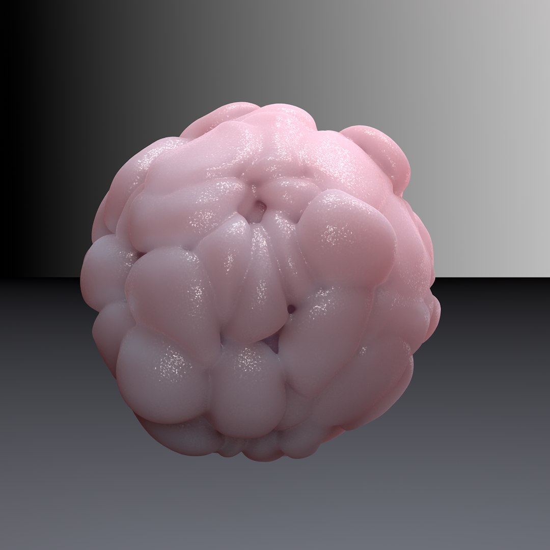 3D Model Larger Cluster Cells - TurboSquid 1400954