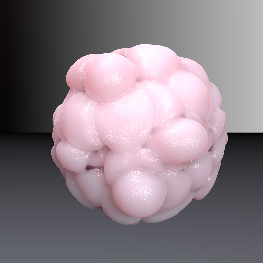 3D Model Larger Cluster Cells - TurboSquid 1400954