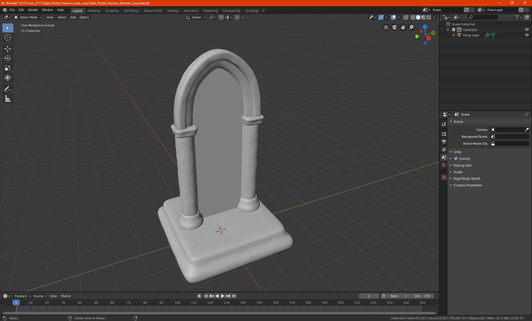 3D Portal Gate To Hell - TurboSquid 2025457
