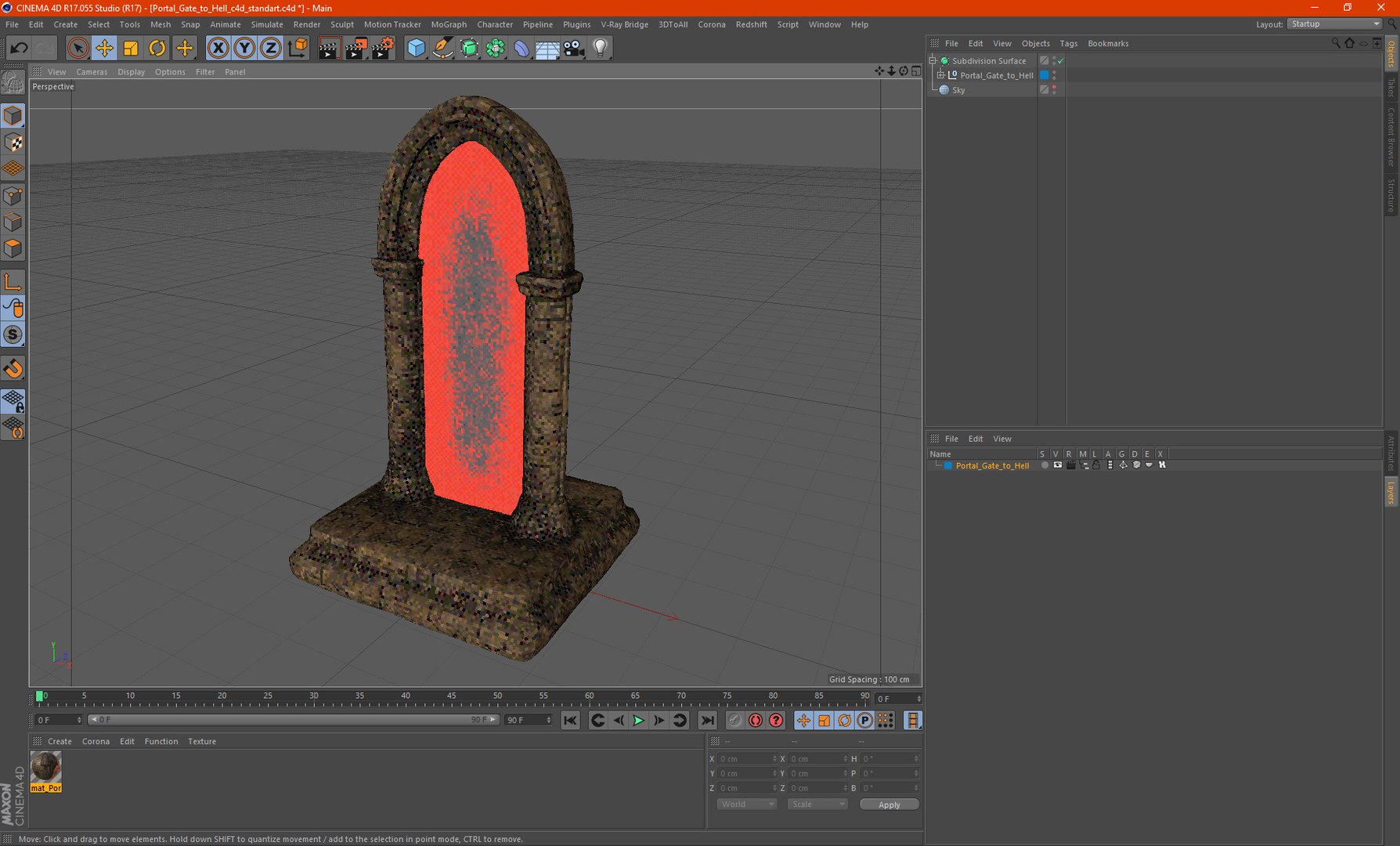 3D Portal Gate to Hell - TurboSquid 2025457
