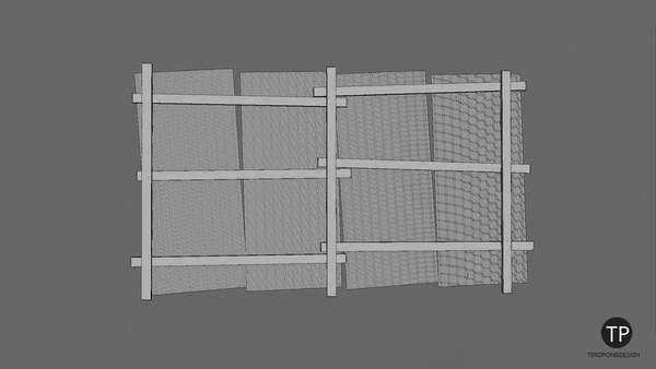 Roof galvanized wall 3D model - TurboSquid 1547346