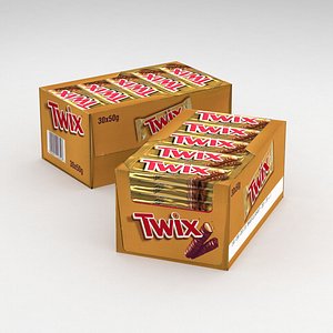 3D Twix Models - Browse & Download Formats - TurboSquid