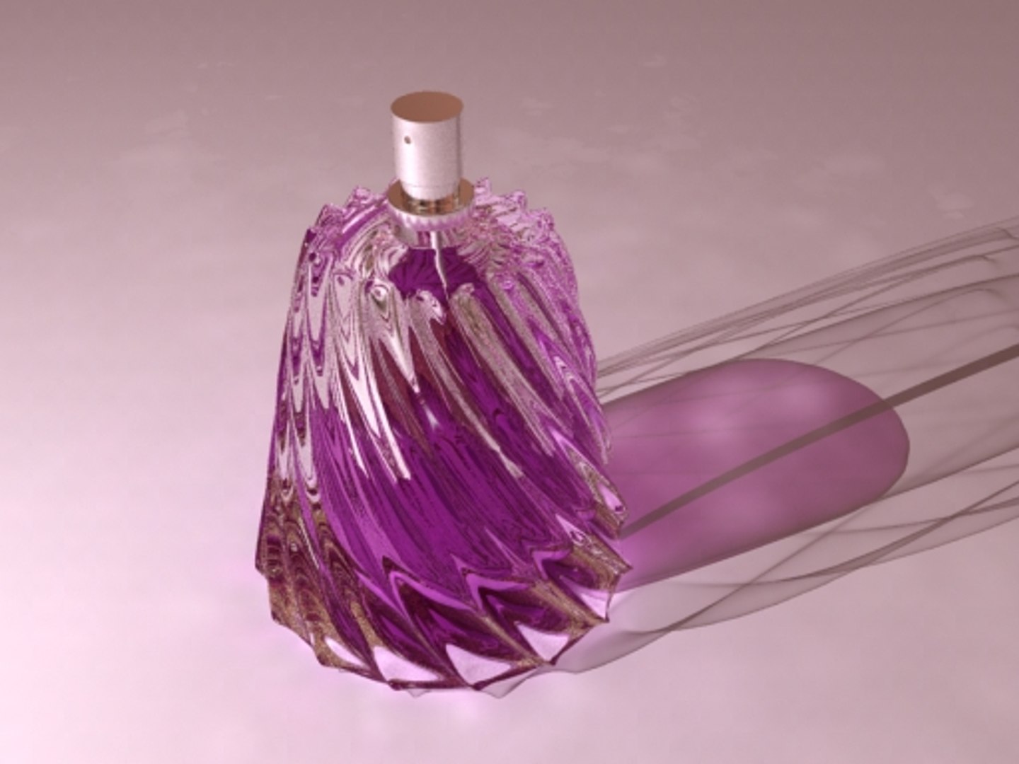 3d Max Perfume Bottle