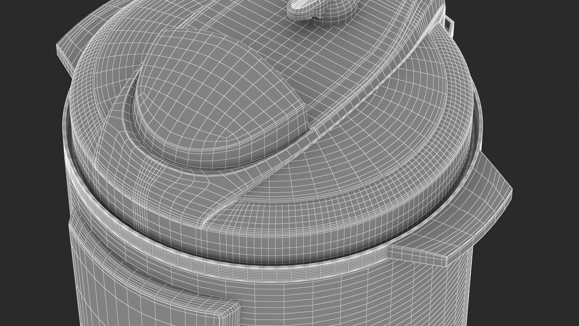 Cooker pressure electric 3D - TurboSquid 1465377