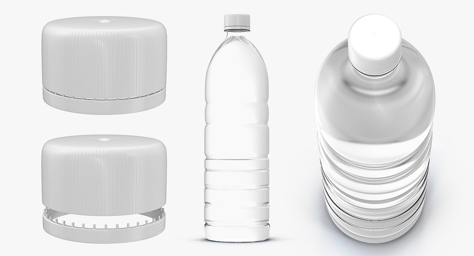 3D Water Bottle Model - TurboSquid 1237095