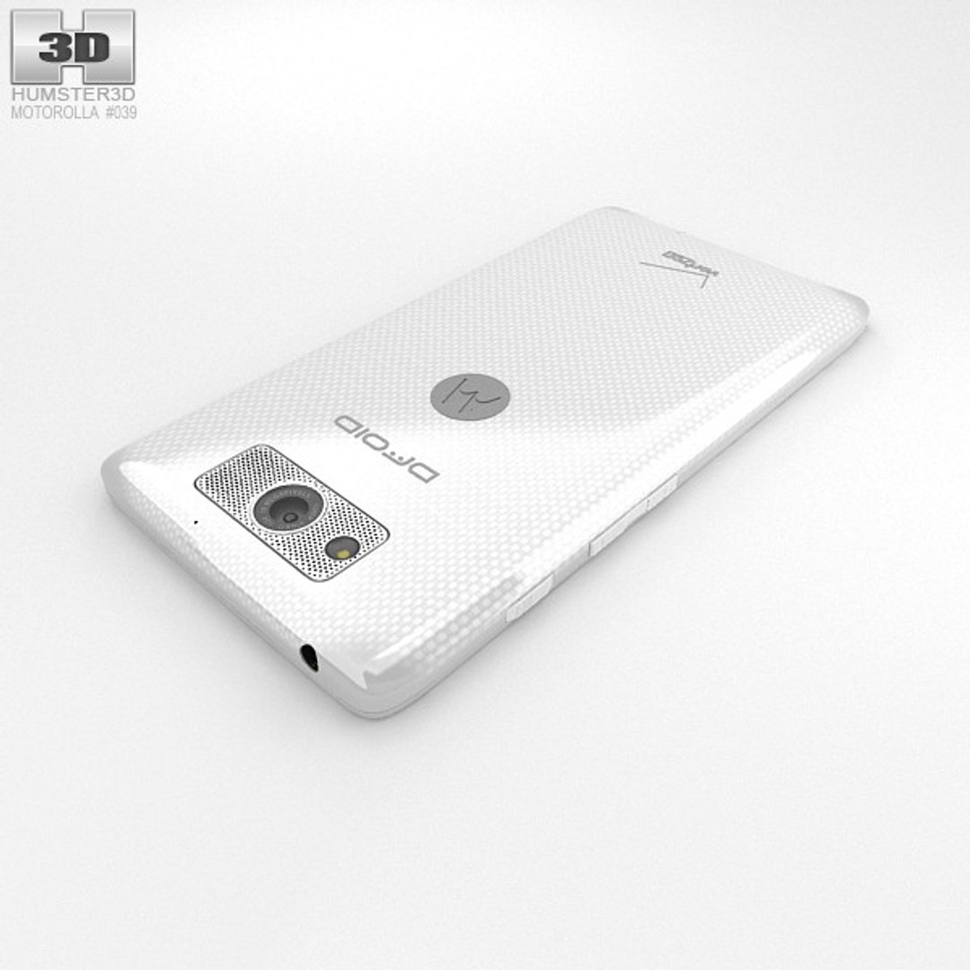 3d model motorola maxx droid