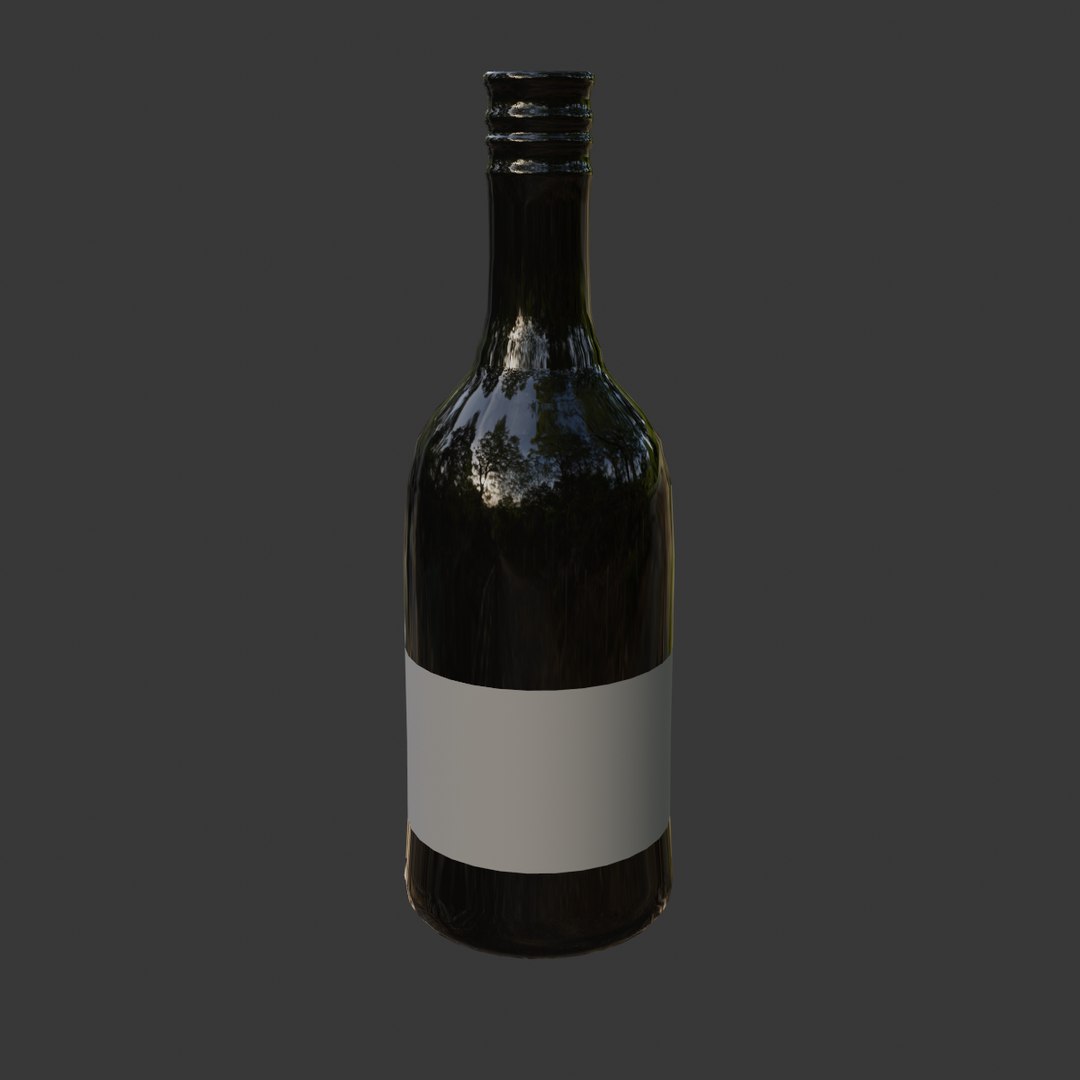 Whisky Bottle 3D Model - TurboSquid 2215231